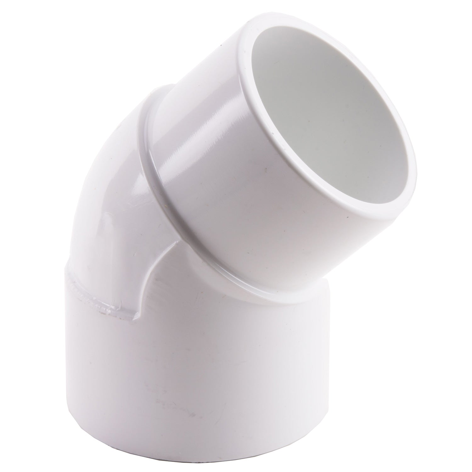 Hot Tub PVC 45° Street Elbow - 2" Slip x 2" Spig – SpaDepot.com