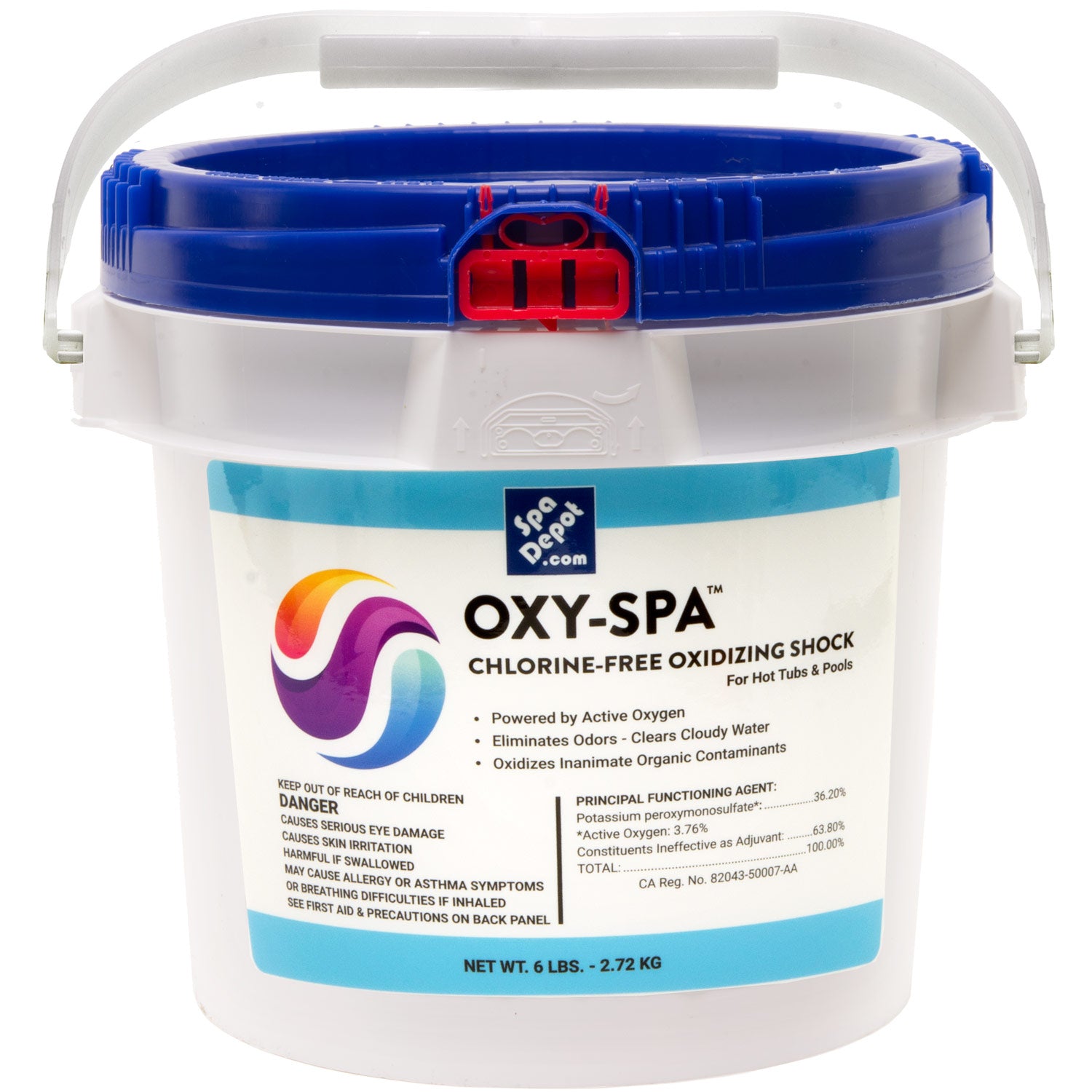 Oxy Spa Hot Tub Shock - Non-chlorine MPS 6 lb Bucket – SpaDepot.com