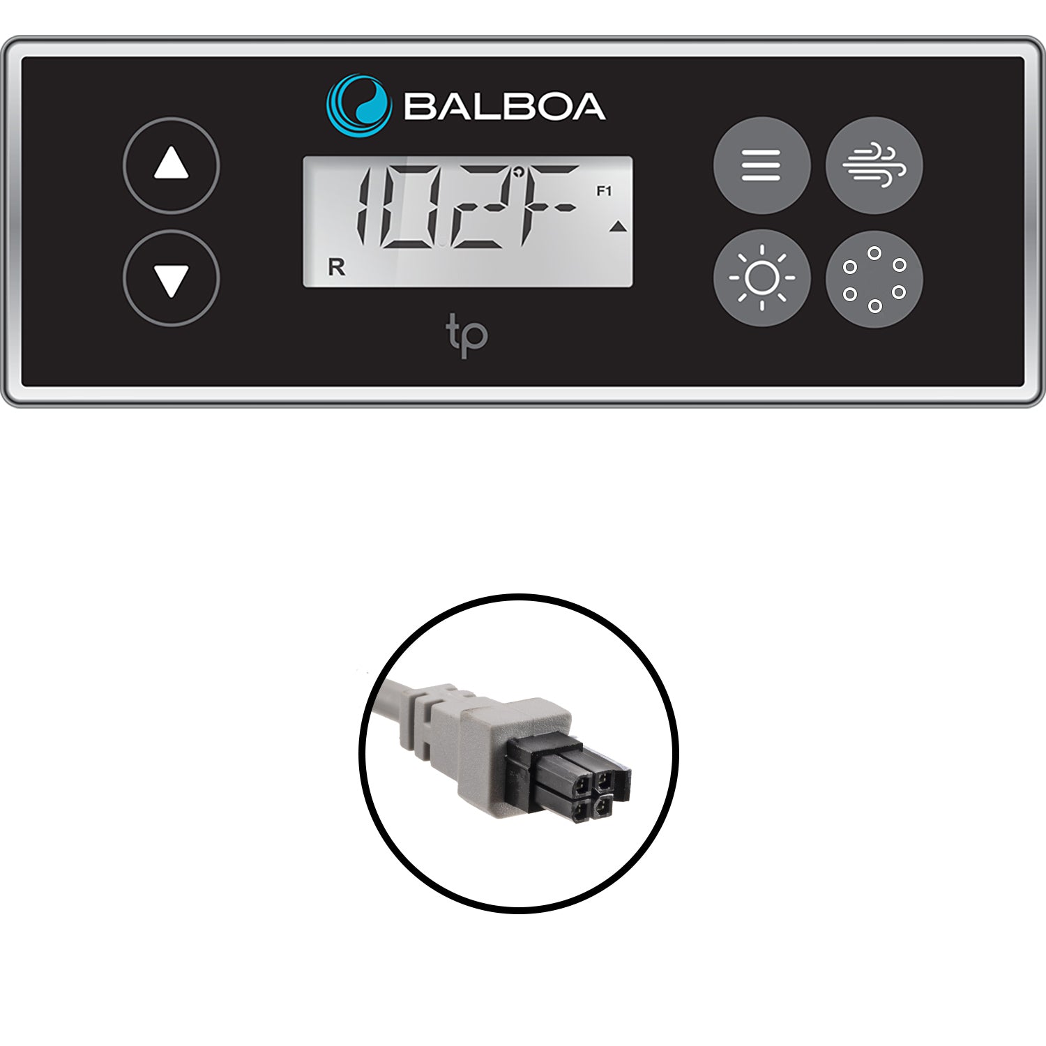 Balboa TP500 6-Button Spa Topside Control 57237 – SpaDepot.com