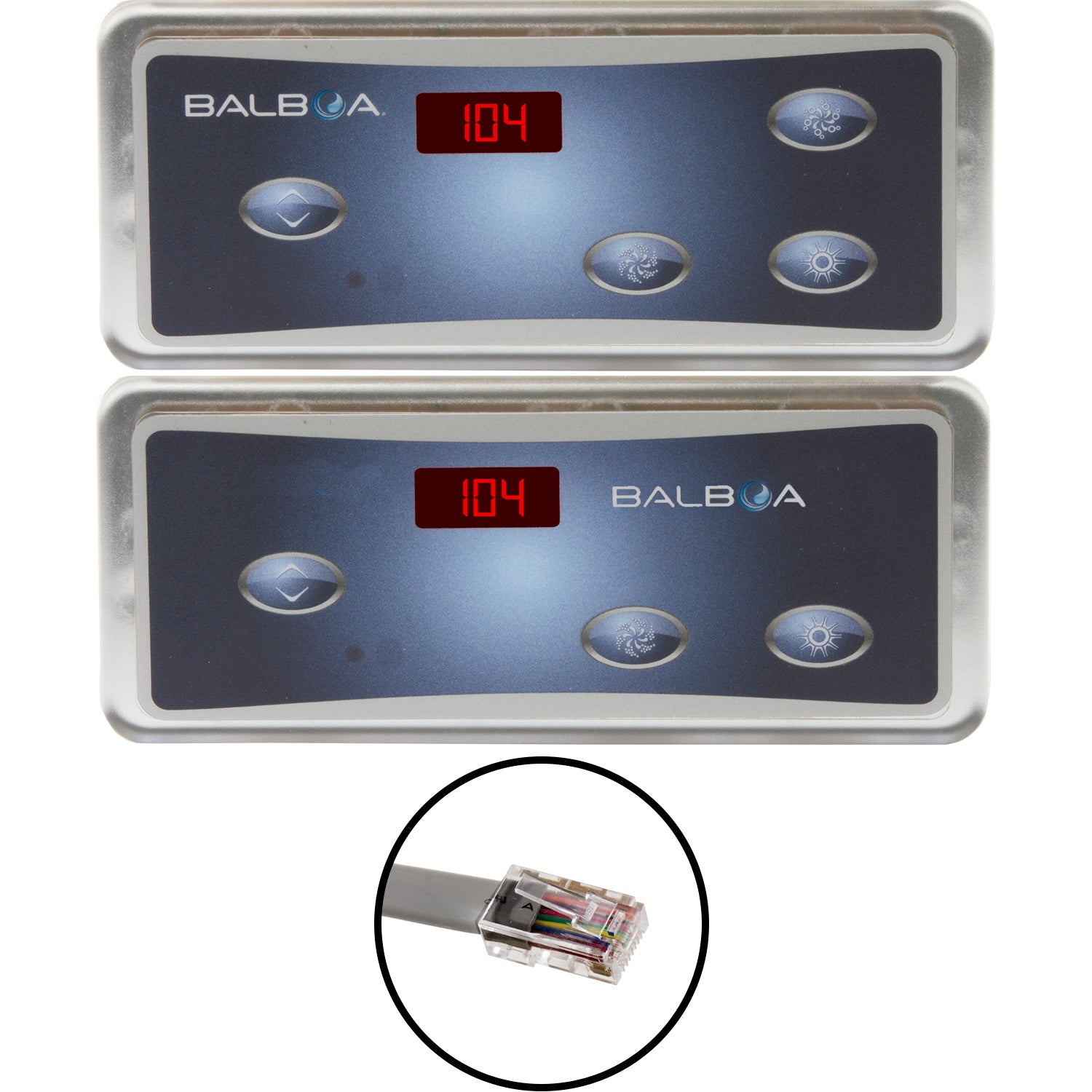 Balboa VL404 Series Spa Topside Keypads - Button Layout Choice ...