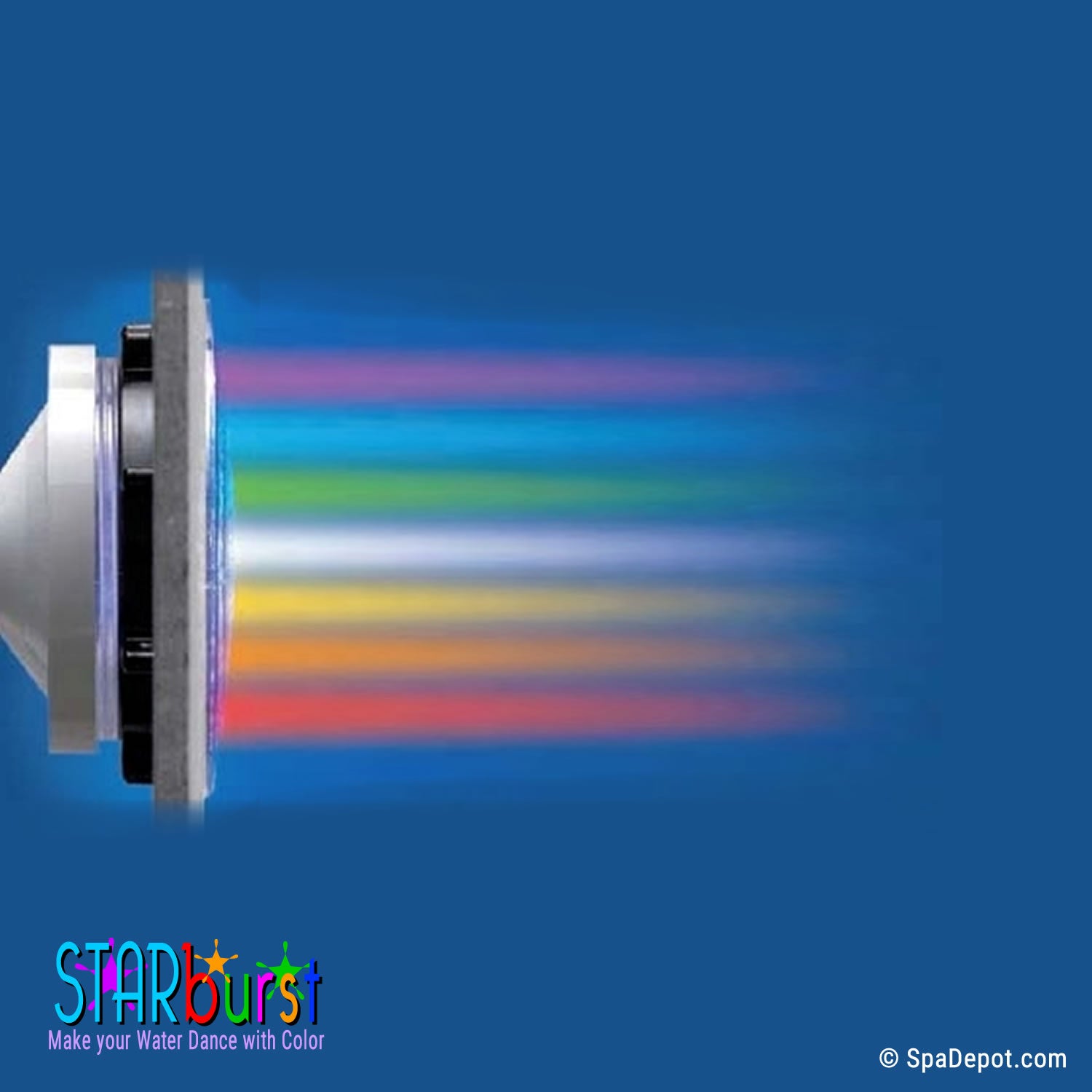 StarBurst Color Changing Spa Light ~ 36-LED – SpaDepot.com