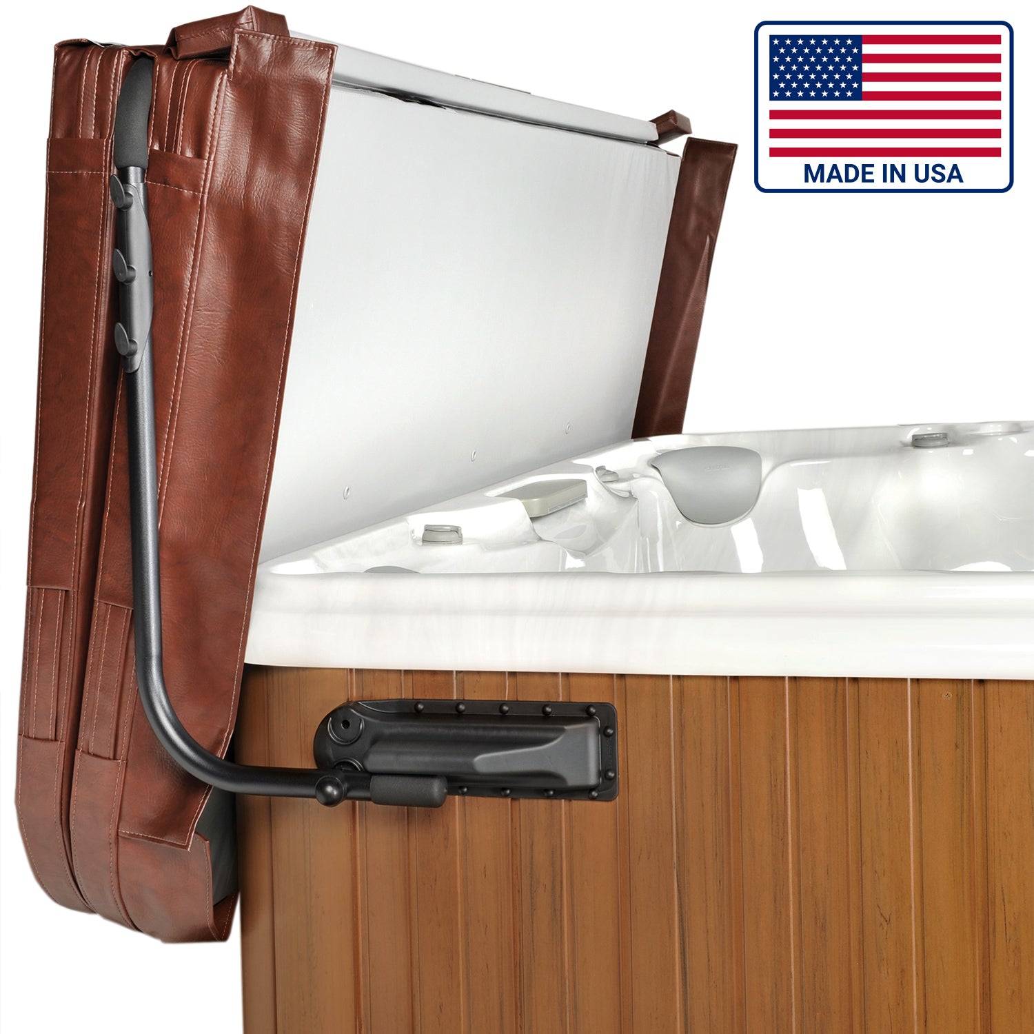 Hot Tub Cover Lift - CoverMate 1 Side Mount Spa Cover Lifter – SpaDepot.com