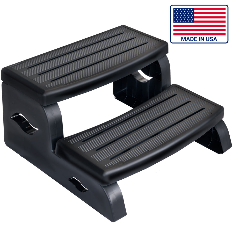 Hot Tub Spa Steps, Stairs & Handrails | SpaDepot.com