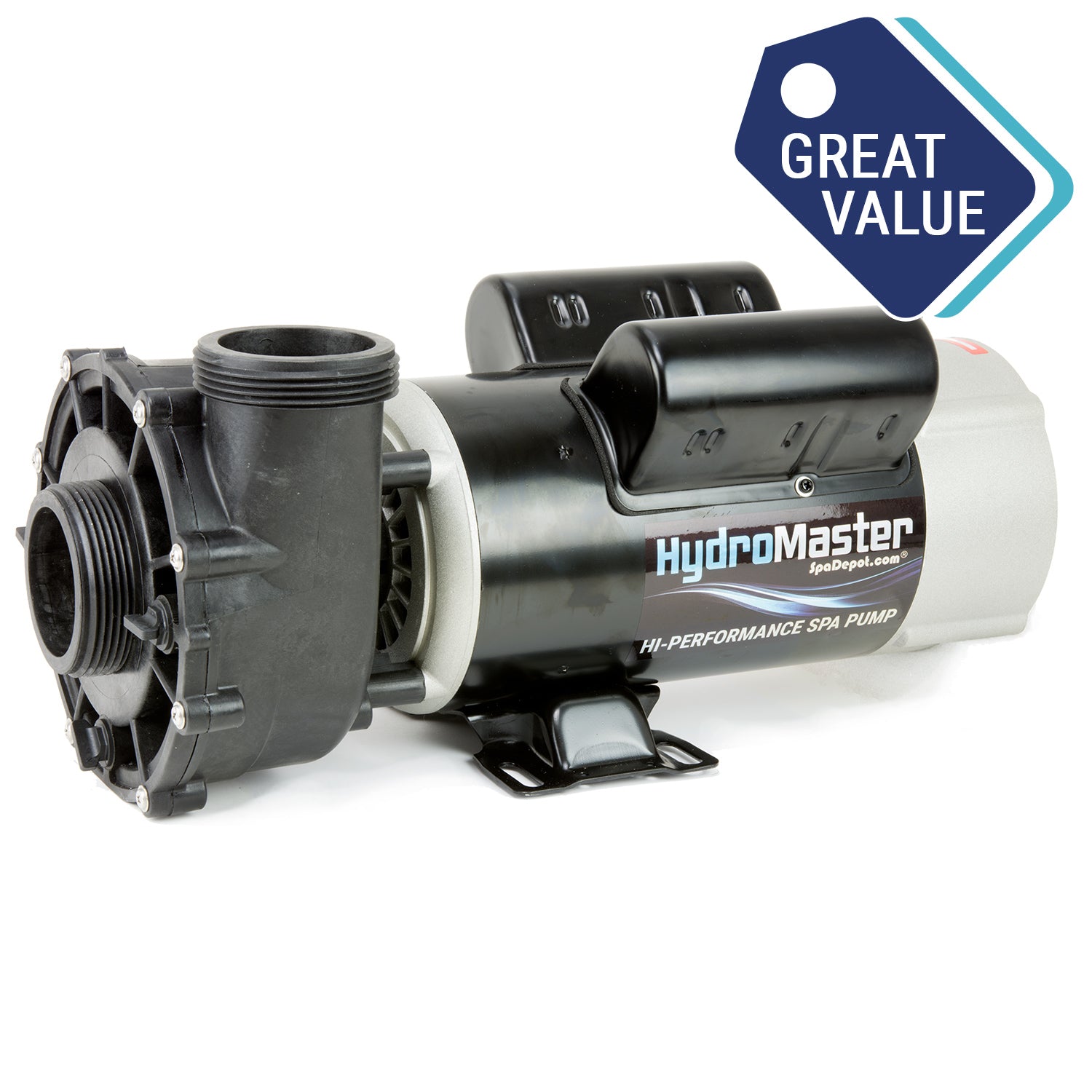 2 HP Hydromaster Hot Tub Pump & Motor - 220-240V 2" In/Out – SpaDepot.com