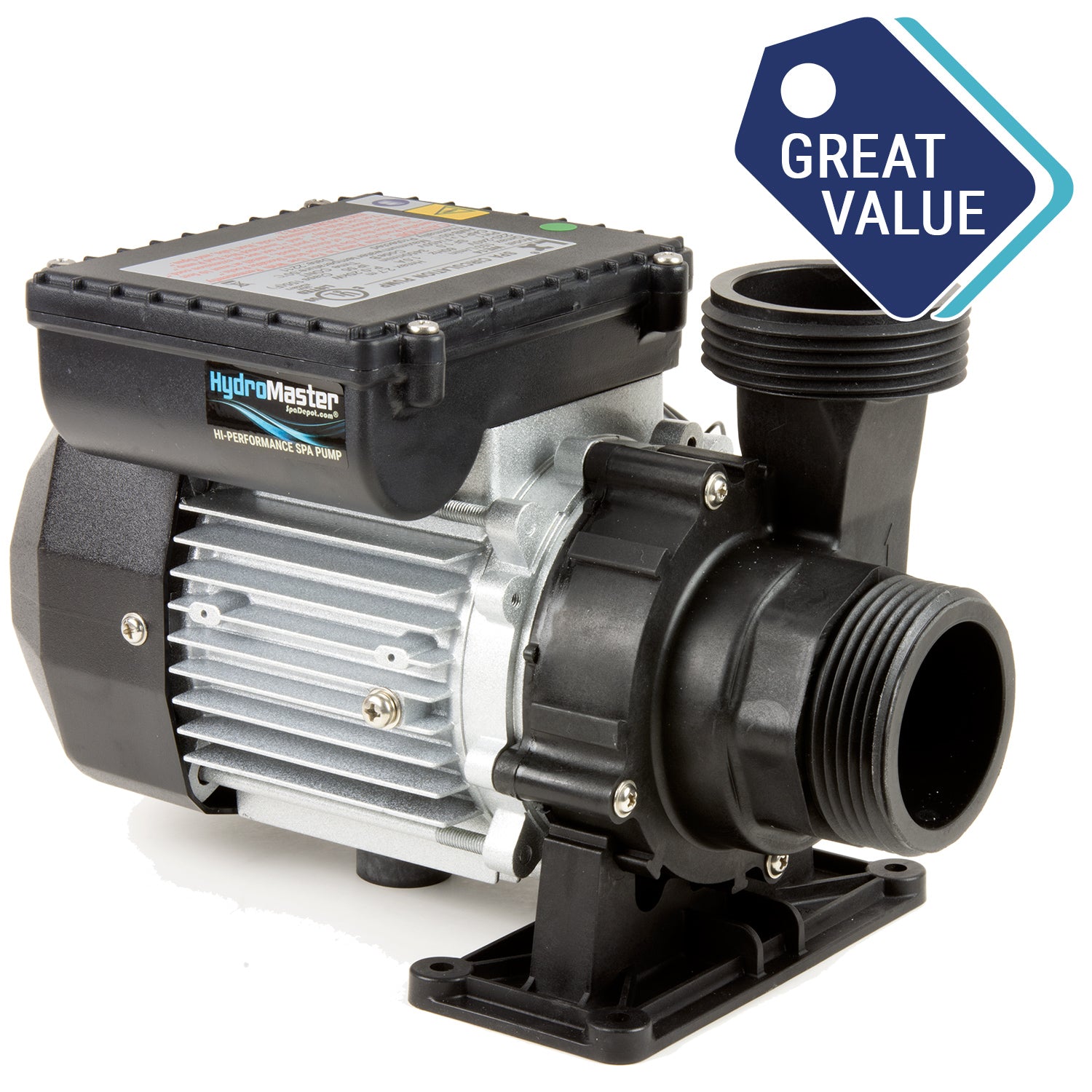 HydroMaster E14 240V Spa Circulation Pump - 1.5" MBT – SpaDepot.com