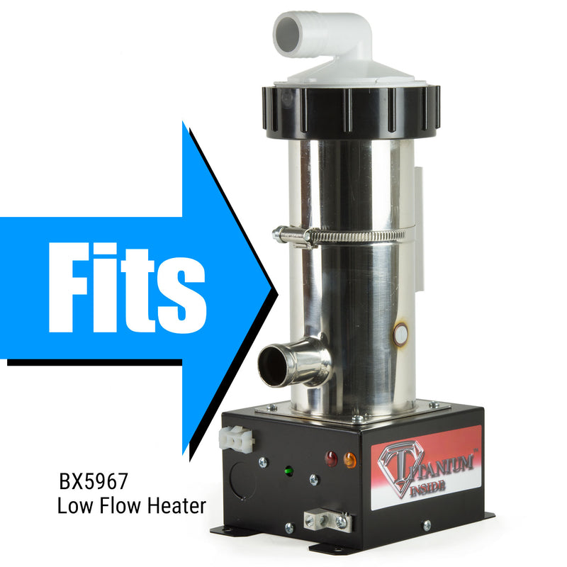 No-Flange Spa Heater Element for Low Flow Heaters - Titanium – SpaDepot.com