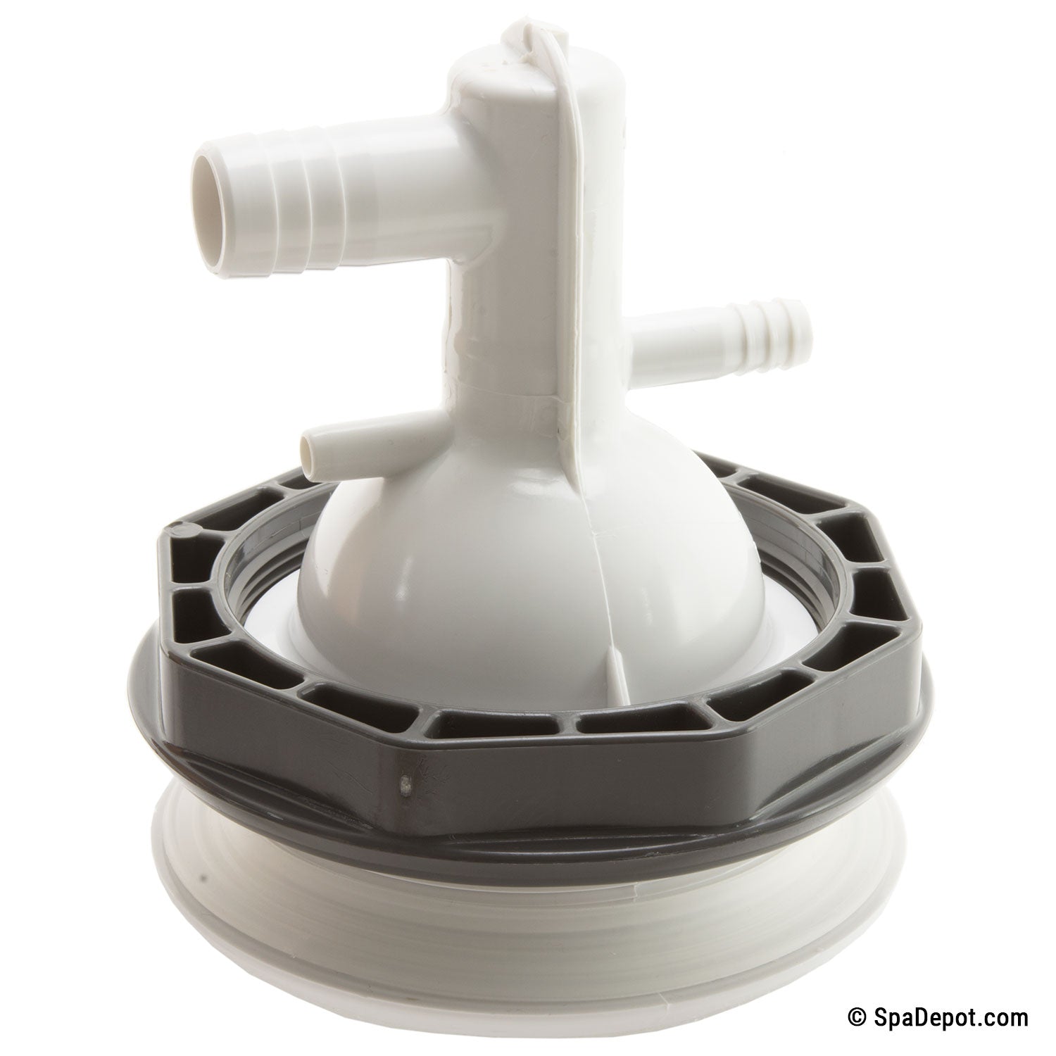 Hot Tub Jet Housing - Pentair 5" Cyclone Twist-Lock Jet Body - White ...