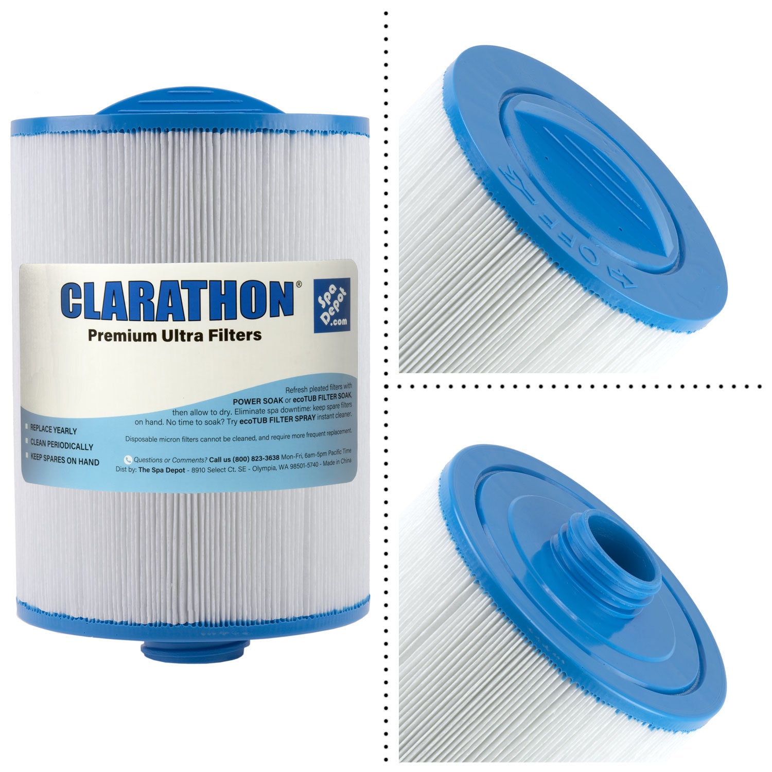 Hot Tub & Spa Filter FC-0359 PWW50P3 6CH-940 by Clarathon – SpaDepot.com