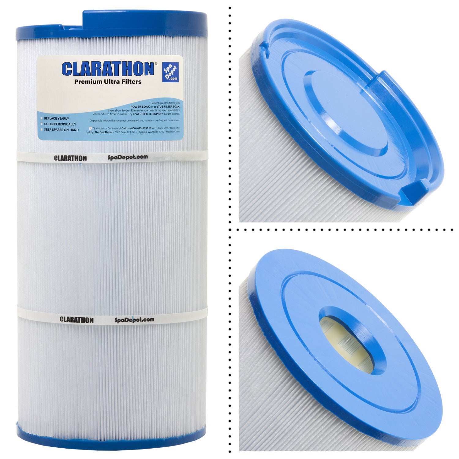 Clarathon Hot Tub Filter for Sundance/Sweetwater FC2790 – SpaDepot.com