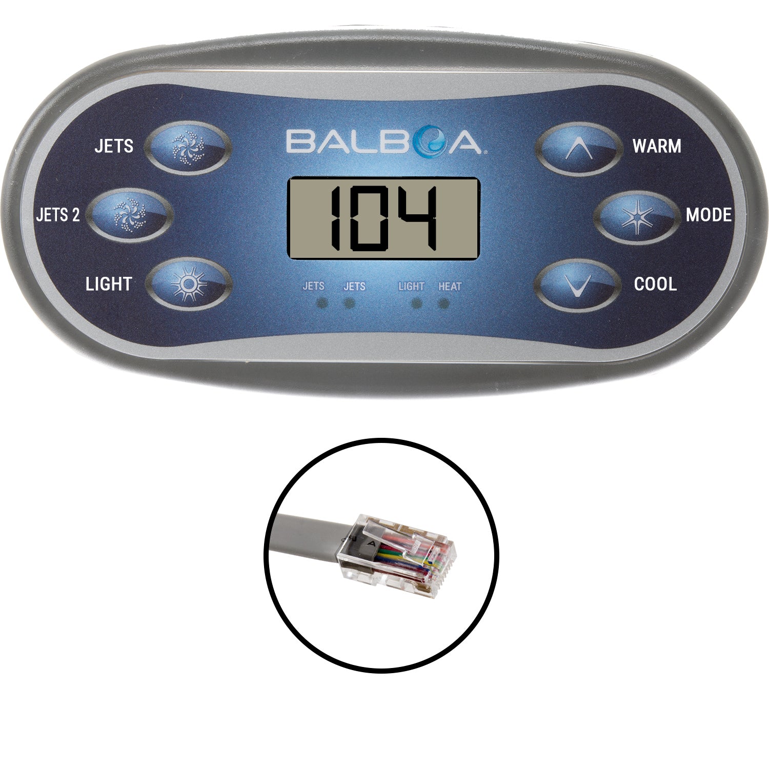 Balboa VL620S 6-Button Spa Topside Control – SpaDepot.com