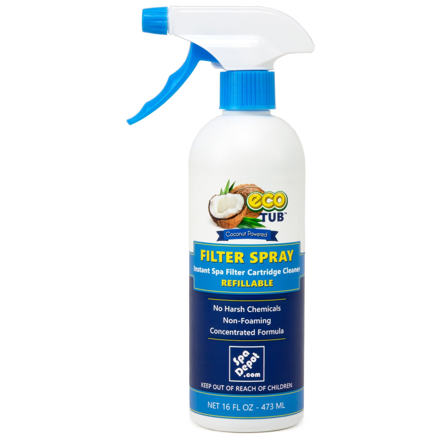 eco-TUB Filter Spray Cleaner ~ 16 oz. – SpaDepot.com