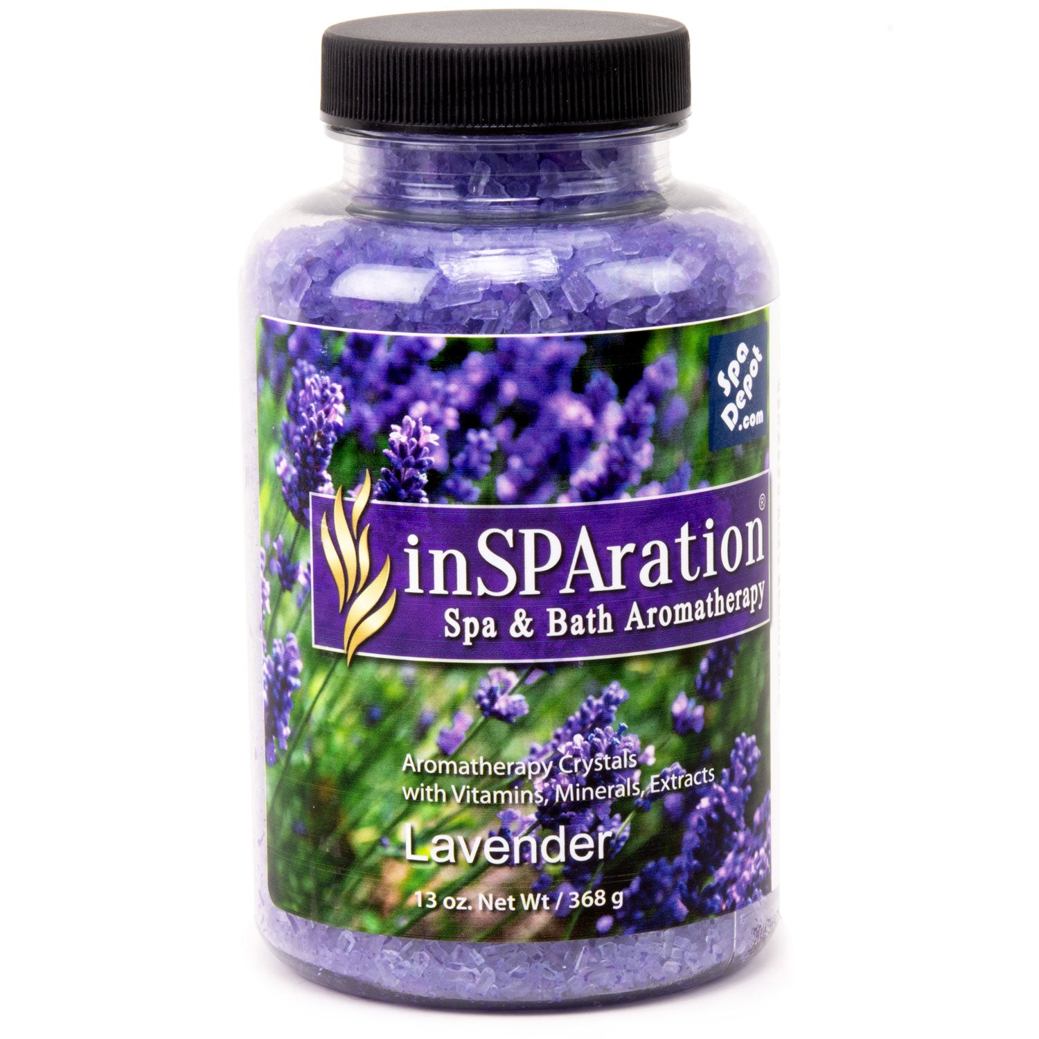inSPAration Spa & Bath Aromatherapy Crystals 13 oz - Lavender ...