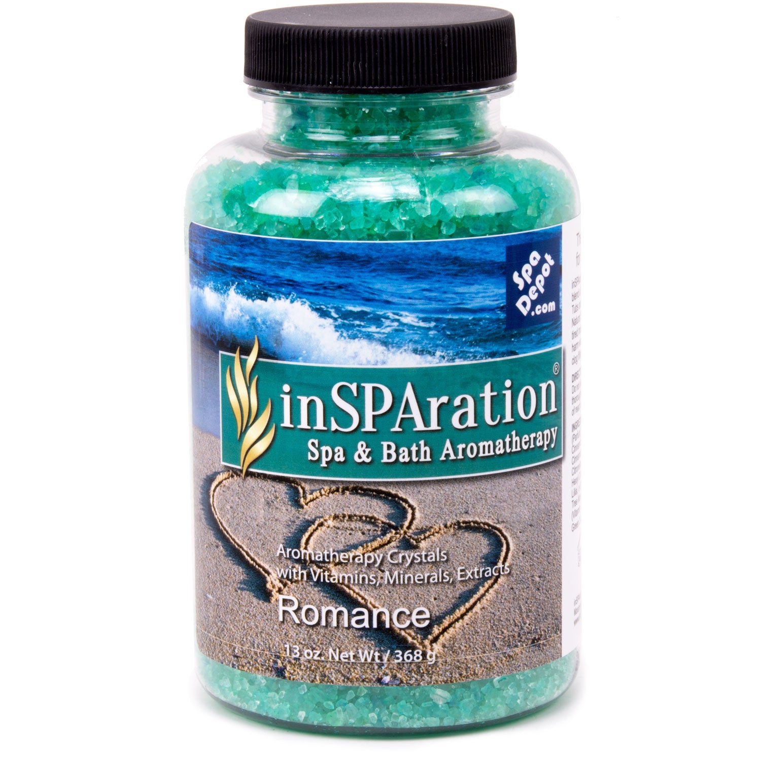 inSPAration Spa & Bath Aromatherapy Crystals 13 oz - Romance – SpaDepot.com