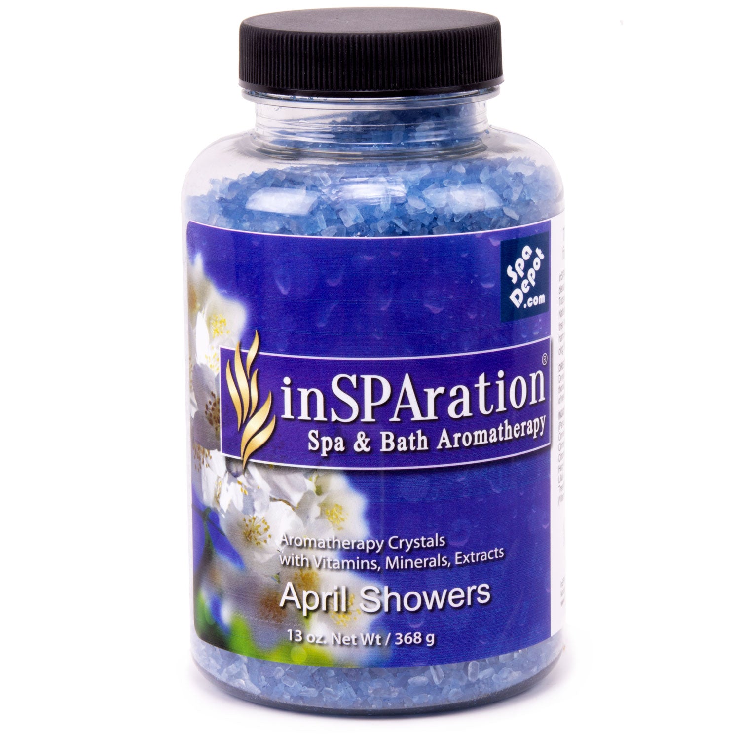 inSPAration Spa & Bath Aromatherapy Crystals 13 oz - April Showers ...