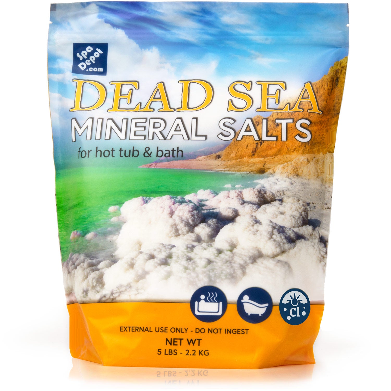 Premium Natural Dead Sea Salts for Spas - 5lbs – SpaDepot.com