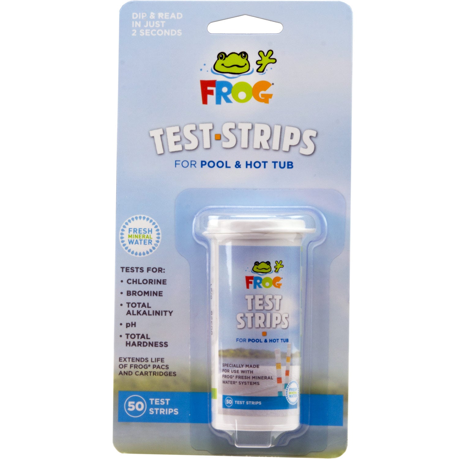 Spa Test Strips for Frog Cartridge System - 50 Ct. – SpaDepot.com